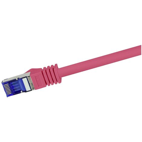 LogiLink C6A044S RJ45 CAT 6a S/FTP 1.50 m rouge 1 pc(s) W817672