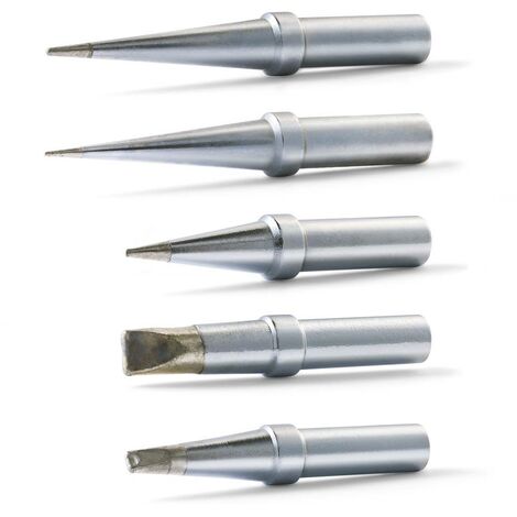 Weller WE-1010 Set de pannes forme longue, conique, forme de burin ...