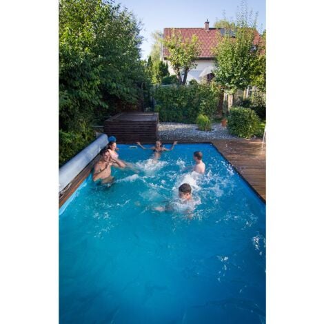 Pool Ersatzfolie rund in verschiedenen Größen - Dicke 0,6 mm - Tiefe ...