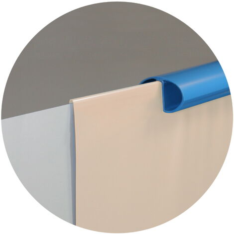 Pool Ersatzfolie rund - Dicke 0,3mm - Tiefe 120 cm - Farbe sandfarben ...
