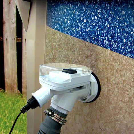 Solarlicht auf Rücklaufdüse Smartpool Solar EZ 10-Watt LED Weiss