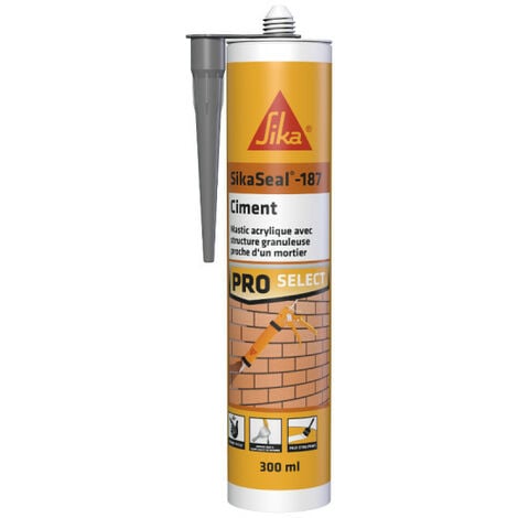 SIKA Sikaseal-187 Cement Putty - Grey - 300ml