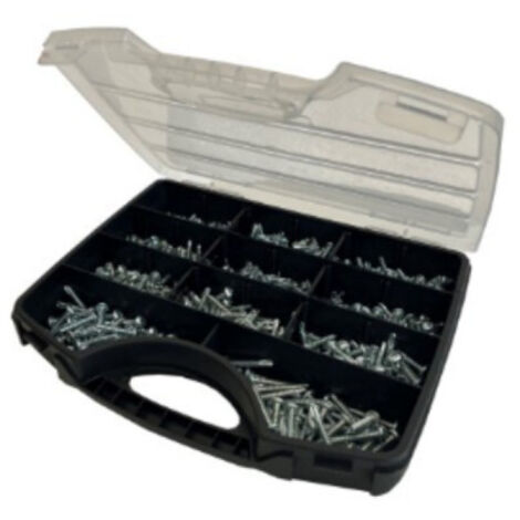 Set of 700 DEGOMETAL TCB self-drilling screws - Diameter 3.2 to 4.8 mm