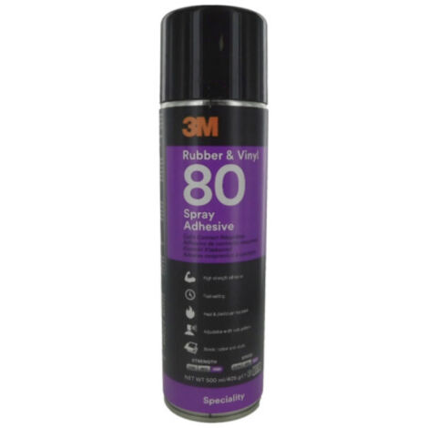 3M Scotch-Weld 80 Neoprene Spray Adhesive - 500 ml