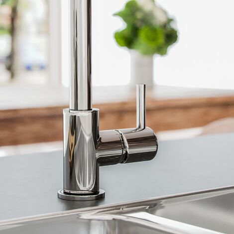Single Lever Kitchen Mono Mixer Tap Chrome