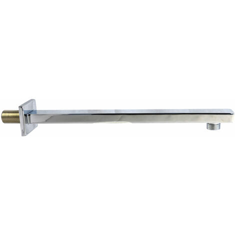 300mm Rectangular Wall Mounted Shower Arm Chrome
