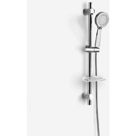 3 Mode Adjustable Handset & Slider Rail Kit Chrome