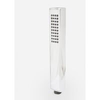 Bathroom Minimalist Modern Rectangular Shower Handset - Chrome