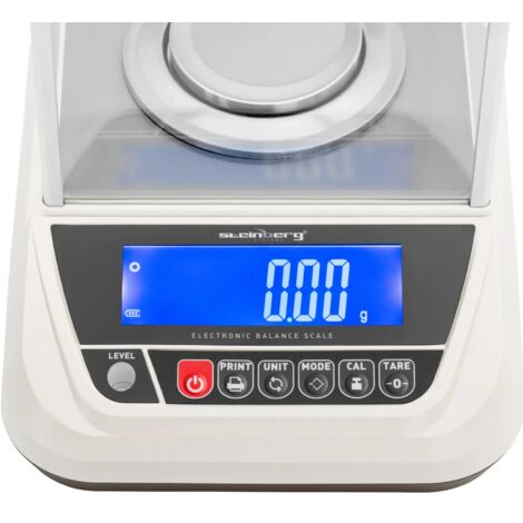 Präzisionswaage Feinwaage Grammwaage Laborwaage Windschutz LCD 200 g ...