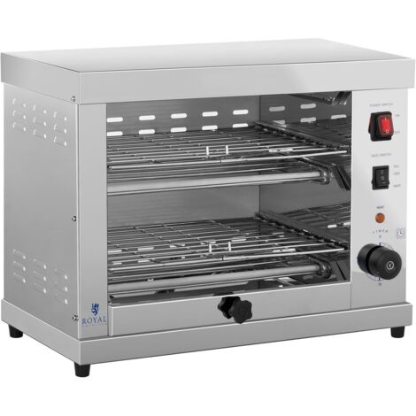 Toaster Überbackgerät Toast Salamander Gastro Mit Timer Ofen Quarzröhre ...