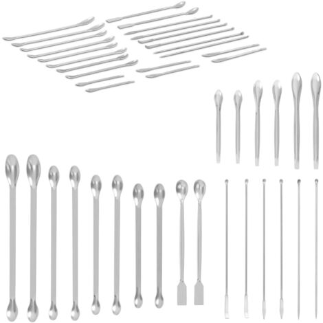 Labor Spatel Labor Löffel Mischspatel Laborspatel Laborzubehör 22-teilig