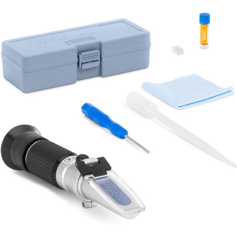 Honig Refraktometer Handrefraktometer 58 - 90 % Brix 10 - 33 % Wasser 0 ...