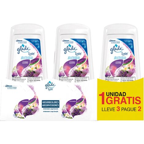Glade Gel Aromatizante de Ambiente con Fragancia Lavanda, Plástico ...