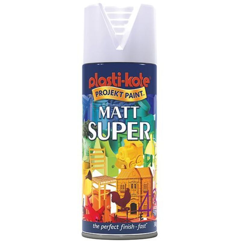 Super Matt Spray White 400ml