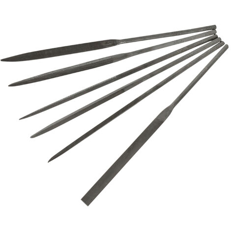 Crescent Nicholson 42030L Red Wallet Needle Mini File Set 6 Piece 42030 ...