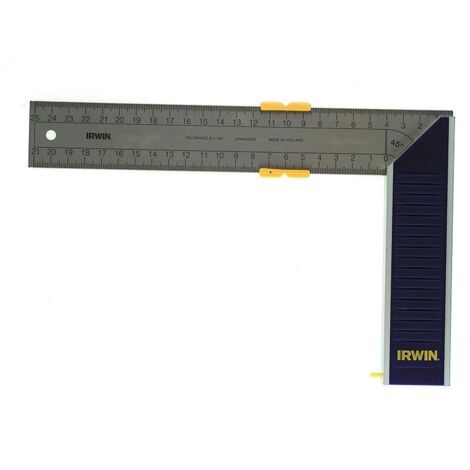 Irwin 10503544 Aluminium Try & Mitre Square 300mm 12in IRW10503544