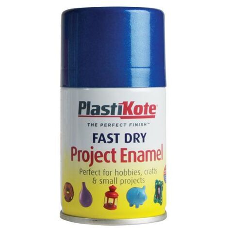 Fast Dry Enamel Aerosol Metallic Blue 100ml