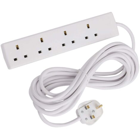 Extension Lead 240 Volt 4 Way 13A 5 Metre