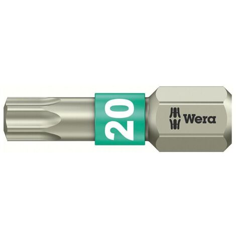 3867/1 TS Torx TX20 Torsion Stainless Steel Insert Bit 25mm