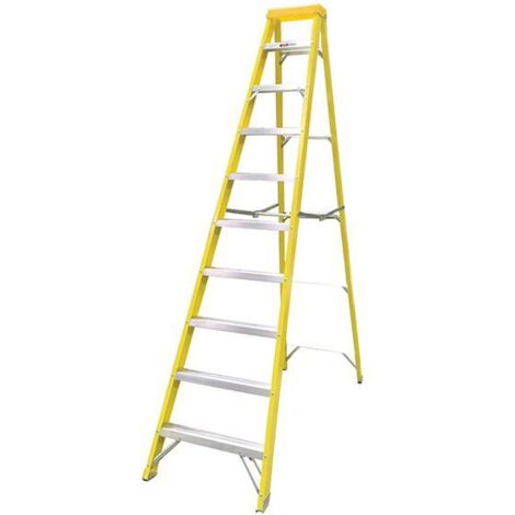 GRP Platform Steps, Platform Height 2.49m 9 Rungs