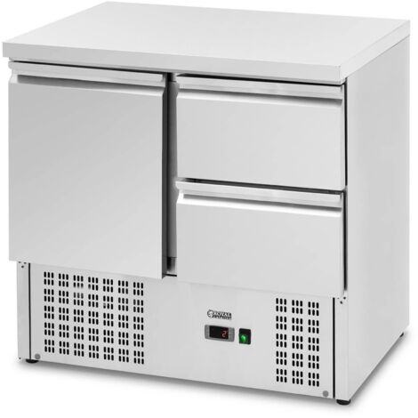 Table réfrigérée - Royal Catering - Volume : 230 l - 90 x 70 cm