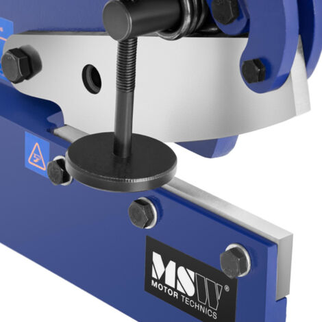Cisaille à Levier Pour Tôle Manuelle MSW Tôles ≤ 6 mm Largeur utile ...