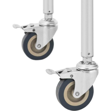 Chariot médical Chariot médical inox 2 étagères 1 tiroir 20 kg