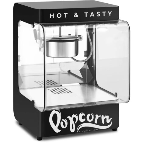 Machine à pop corn - Royal Catering - Puissance : 1300 W / Lampe ...