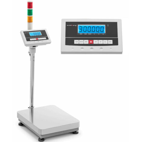 Balance plateforme Balance industrielle Témoin lumineux 300 kg / 0,005 kg