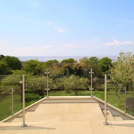 Palo Central Balaustrada Acero Inoxidable Metal Balustrade Outdoor ...