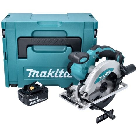 Makita DSS 610 F1J Sierra circular 18 V 165 mm + 1x 3.0 Ah batería ...