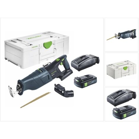 Festool RSC 18 EB-Basic Sierra de sable sin cable 18 V Brushless + 1x ...