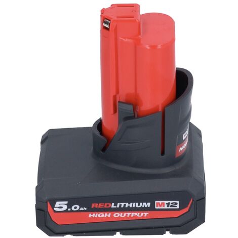 Milwaukee Batterie Set 3x M12 HB5 High Output 12 V 5,0 Ah / 5000 mAh Li ...