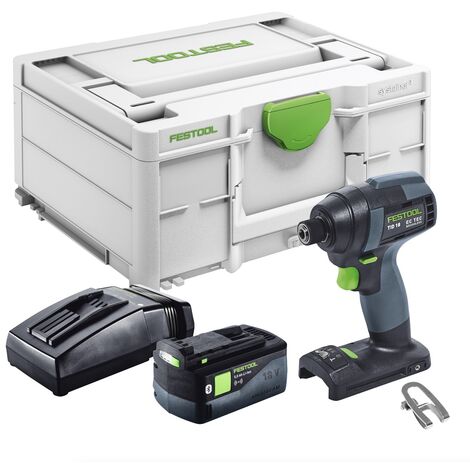 Festool TID 18-Basic llave de impacto sin cable 18 V 180 Nm 1/4" + 1x ...