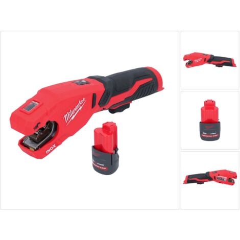 Milwaukee M12 PCSS-251 Cortatubos inox sin cable 12 V 12 - 28 mm ...