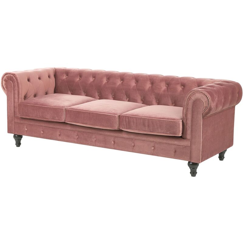 Sofa chesterfield rosa store