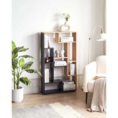 Regal ALMA 122 cm Braun / Schwarz
