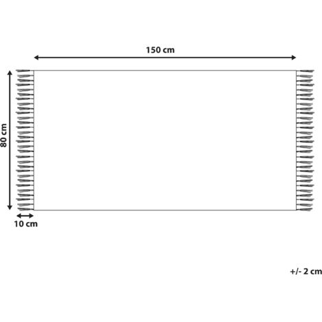 Outdoorteppich SAHBAZ Bunt 80 x 150 cm