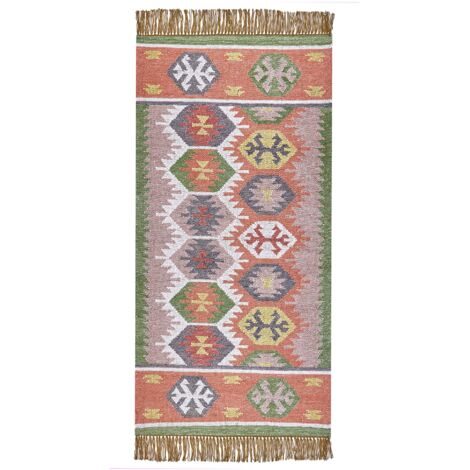 Outdoorteppich SAHBAZ Bunt 80 x 150 cm