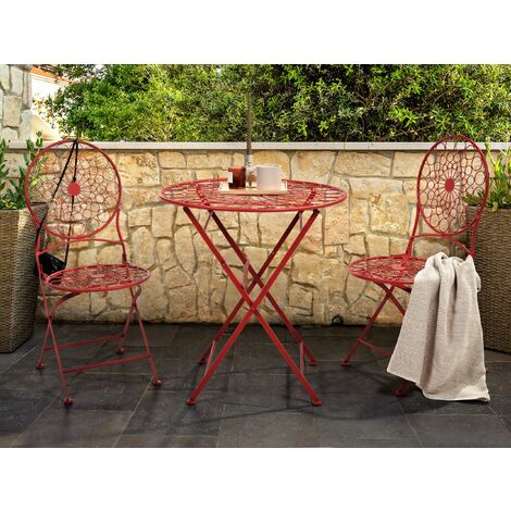 Retro bistro set outdoor store