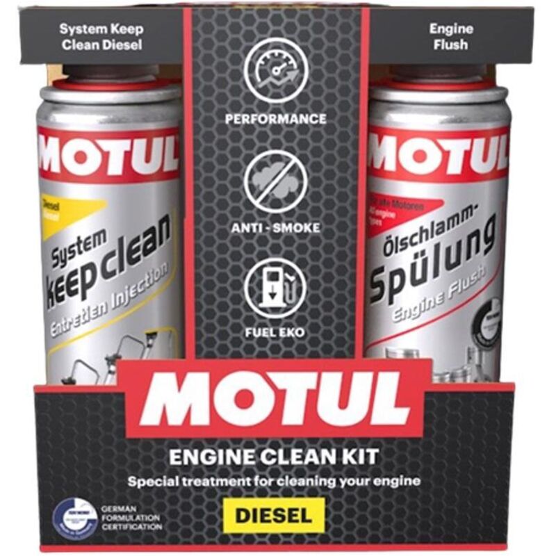 Motul Engine Clean für Diesel 2 x 300ml