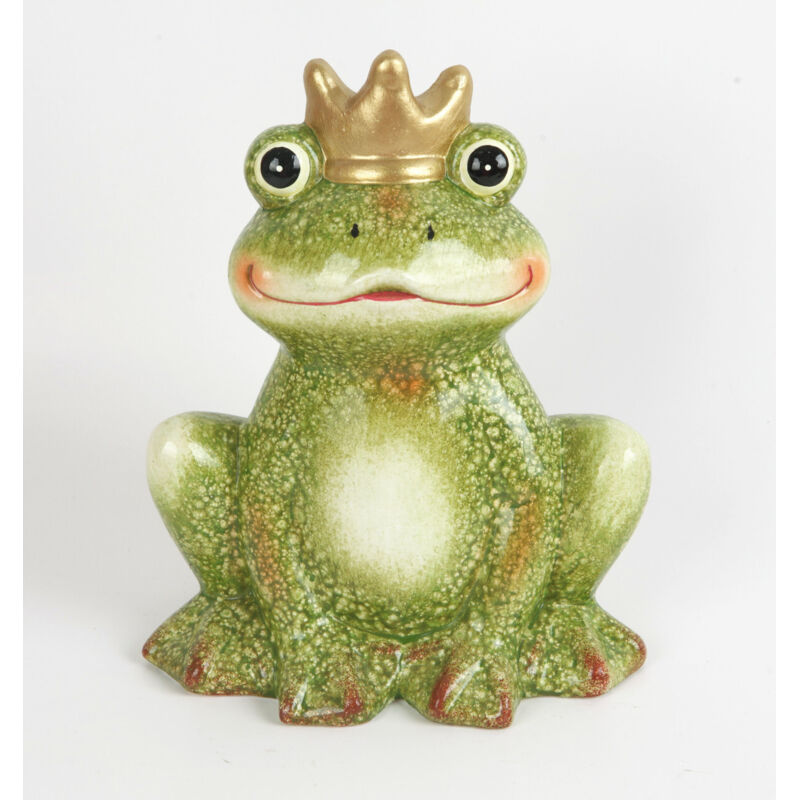 Keramik Frosch Gro