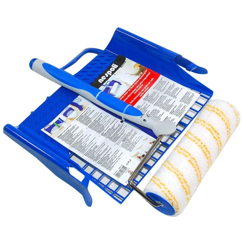 Nespoli Teleskop-Farbroller-Set Soft-Touch 25 cm, 3-teilig Farbroller