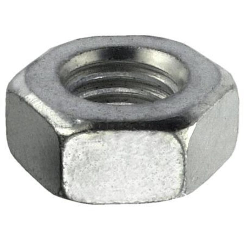 connex Sechskantmuttern M5 Stahl verzinkt - 40 Stück Muttern