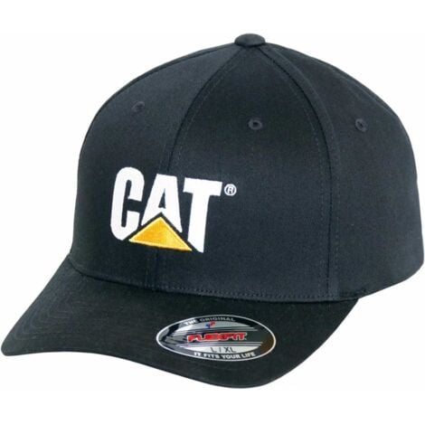 CAT Baseball Cap Flexfit schwarz Cap