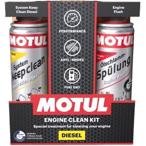 Motul Engine Clean für Diesel 2 x 300ml