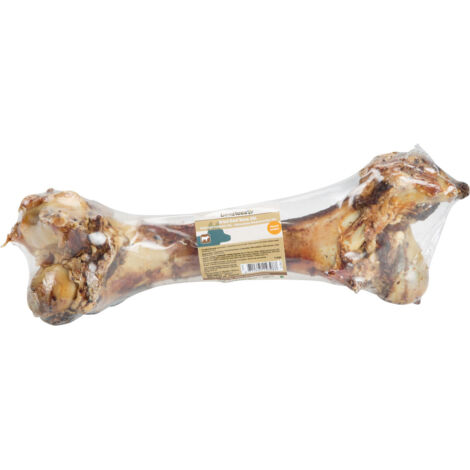 Beeztees Rinderknochen getrocknet in Folie Länge 40 - 45 cm XXL Soft Snack