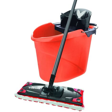 Vileda UltraMax 2 in 1 Colors Komplett-Set inkl. Eimer, Wischer und ...