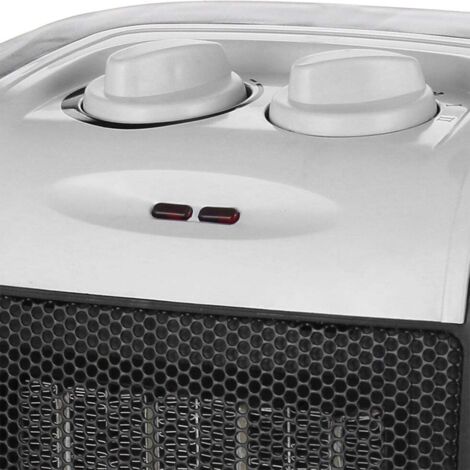 Emerio Heizlüfter FH-106145 1800W 2 Heizstufen schwarz Heizgeräte