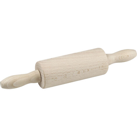 Zenker mini Teigrolle Holz 24cm Nudelholz Teigroller Teigausroller